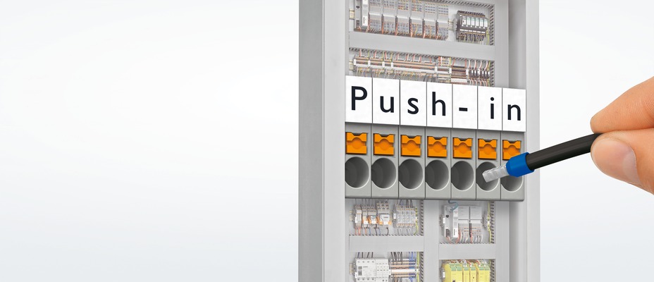 Push-in connection technology: from the field to the controller ...
